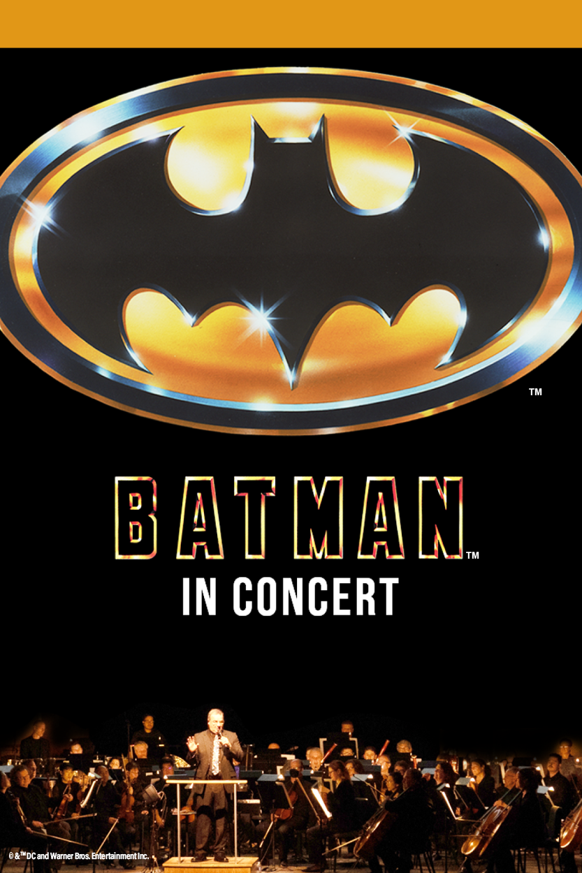 Buffalo Philharmonic Orchestra - Tim Burton's Batman (1989) in Concert ...