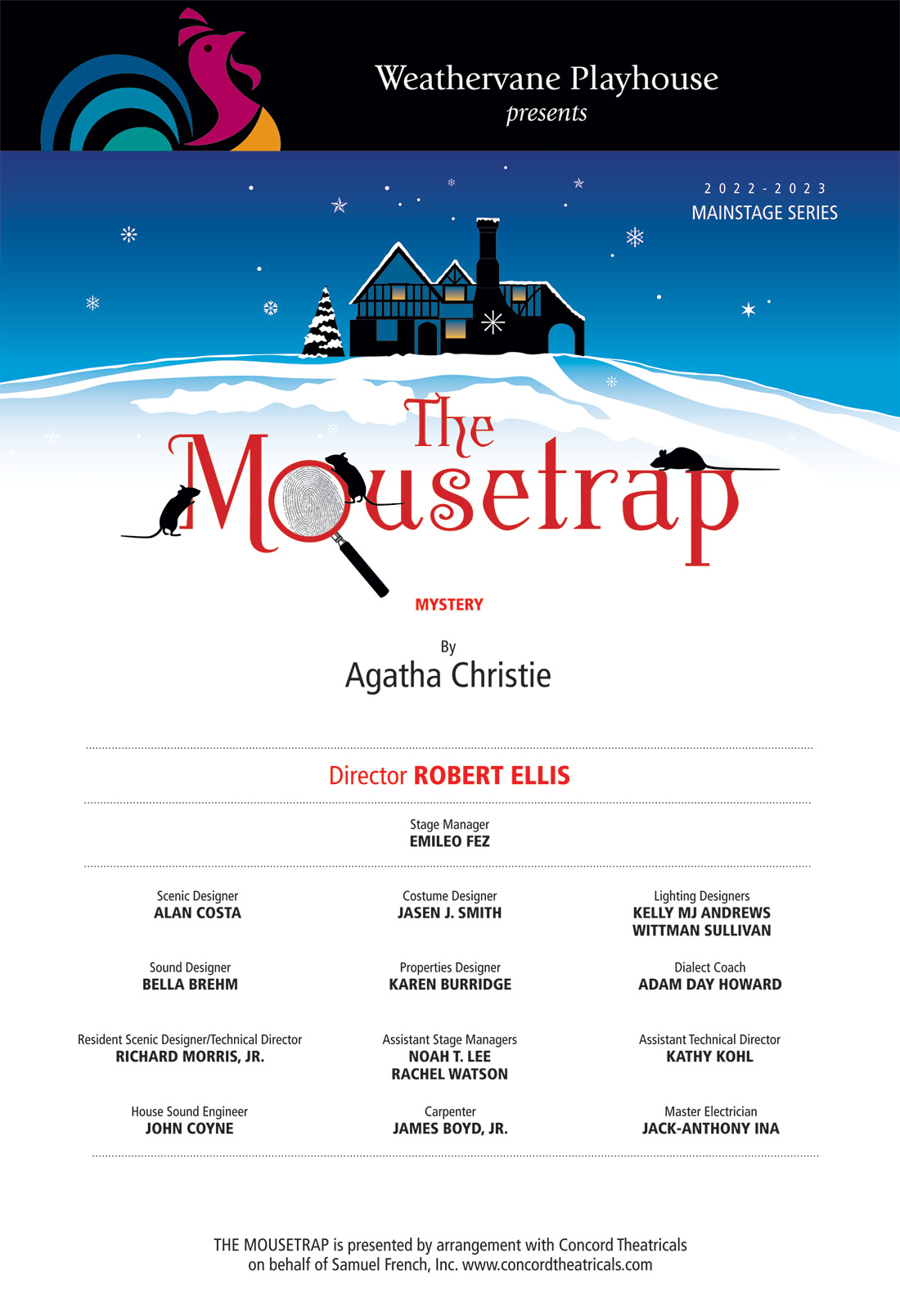 Weathervane Playhouse - Agatha Christie's The Mousetrap