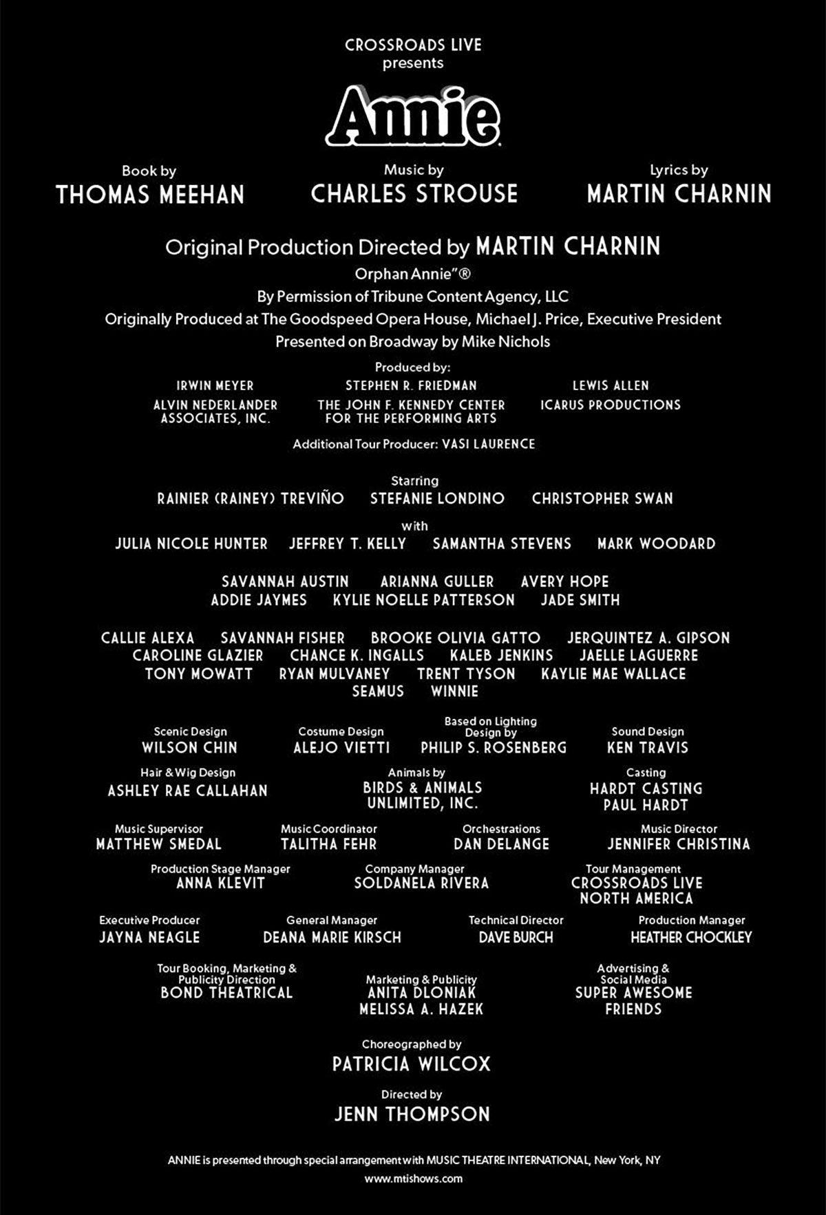 State Theatre New Jersey - Annie